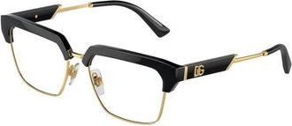 Dolce & Gabbana Homme, Accessoires, Noir, Taille: 55 MM Optical Frame