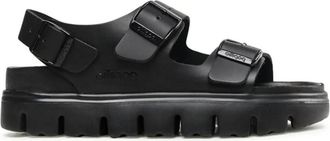 Birkenstock Sandalen - MILANO PAP CHUNKY BLACK - Gr. 40 (EU) - in Schwarz - für Damen