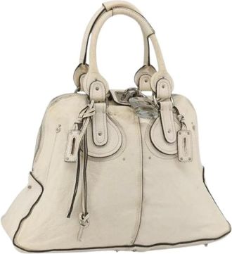 Chlo&eacute; Sac &agrave; main Pre-owned - Femme - Pre-owned - Blanc - Taille: ONE Size