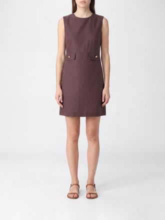 Parosh Schulterfreies Etui-Minikleid aus Leinenmischung von P. A.R. O.S. H