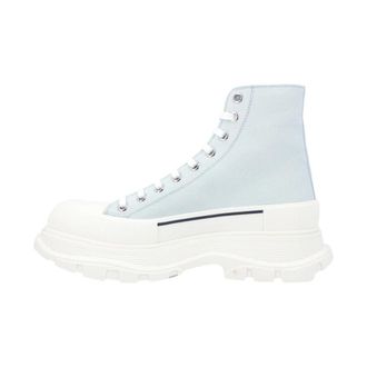 Alexander McQueen Canvas Plattform Sneaker Hellblau - - Shoes - Herren - Blau - 39 1/2 EU