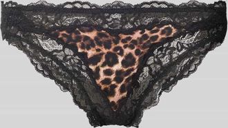 Dorina Slip mit Spitzenbesatz