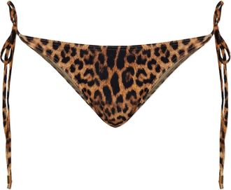 Melissa Odabash animal-print bikini bottoms - Marron