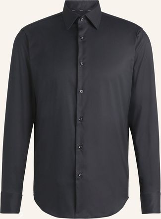 HUGO BOSS Hemd Joe Regular Fit schwarz