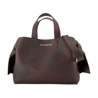Acne Studios Unisex Tote Brown Calfskin