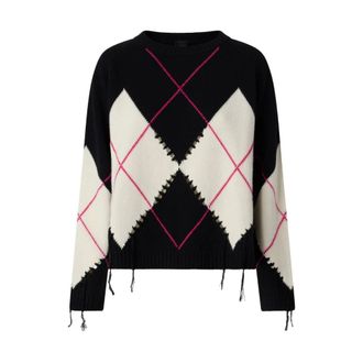 Pinko Rundhals-Strickpullover - - Knitwear - Damen - Mehrfarbig - S