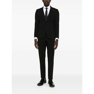 Manuel Ritz Homme, Costumes, Noir, Taille: L Single Breasted Suits