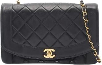 Chanel Pre-owned Cuir sacs-chanel - Femme - Pre-owned - Noir - Taille: ONE Size