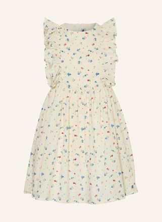 Petit Bateau Petit Bateau Kleid Mit R&uuml;schen weiss