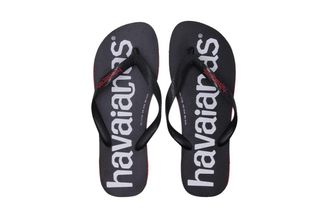 Havaianas Unisexs Top Logomania 2 Flip-Flop, rubinrot, 33/34 EU