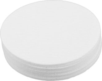 Angoily 40 Stück Keramikfaser Dichtung Hitzebeständige Isolationspads für Mikrowellen Ofen Glasfusionswerkzeug Hochtemperaturdämmung für Brennofen DIY Glasver