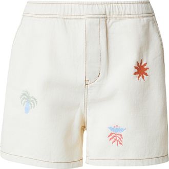 Kaotiko Shorts CARPENTER PARADISE IVORY