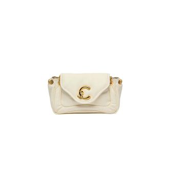 Coccinelle C-Me Sac Bandouli&egrave;re Moelleux - Femme - Sacs - Blanc - Taille: ONE Size