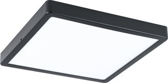 Eglo LED Deckenlampe außen Argolis 2, Außenleuchte für Wand und Decke, Outdoor Deckenleuchte aus Metall in Schwarz und Kunststoff in Weiß, warmweiß, IP44, 