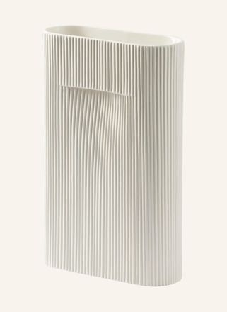 MUUTO Muuto Vase Ridge weiss