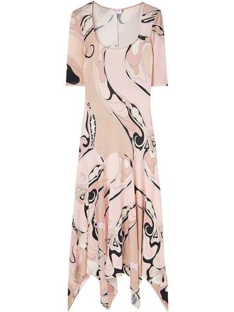 Pucci robe à imprimé orchidée - Tons neutres