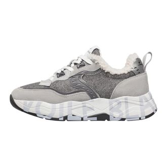 Voile Blanche Femme, Chaussures, Gris, Taille: 35 EU Club105 Fur
