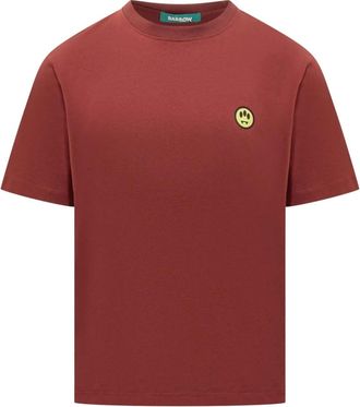Barrow Barrow, Homme, Tops, Rouge, Taille: XS T-shirt 177