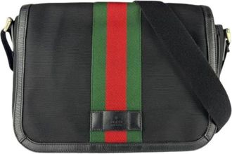 Gucci Sac bandouli&egrave;re Pre-owned - Homme - Pre-owned - Noir - Taille: ONE Size
