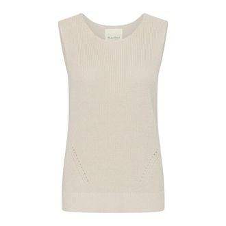 Part Two &Auml;rmelloses Oberteil - - Tops - Damen - Beige - M