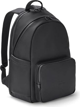 Johnny Urban Sac &agrave; Dos Femme & Homme Noir - Bradley - Sac &agrave; Dos de Jour pour Travail, &Eacute;cole, Loisirs - Cartable avec Compartiment pour Ordinateur Portable 16 Pouce