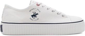 Beverly Hills Polo Club Sneakers aus Stoff BHPC027M Wei&szlig;