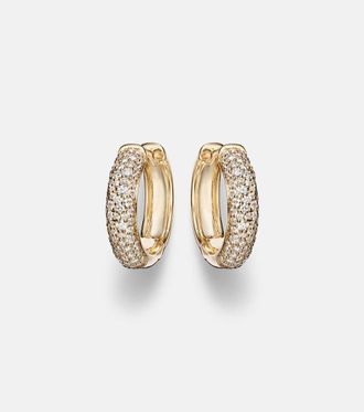 Stone and Strand Ohrringe Keepsake aus 14kt Gelbgold mit Diamanten