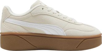 Puma Club Era II Sneaker f&uuml;r Damen, Wildleder, Plattform-Absatz (Alpin/Gummi Rosa)