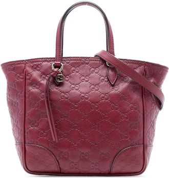 Gucci Hobo Bags - Small Guccissima Bree Satchel - Gr. unisize - in Rot - für Damen