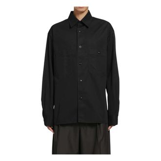 Christophe Lemaire Hemd mit zwei Taschen - - Shirts - Herren - Schwarzk - L