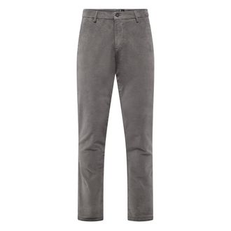 Bomboogie Homme, Pantalons, Gris, Taille: W34 Linee Slim Fit Chino en Velours Stretch