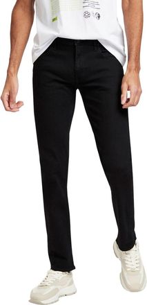 Cross Jeans Herren Jeans Damien - Slim Fit - Schwarz - Black Black W29-W42, Größe:32W / 32L, Farbe:Black Black 094