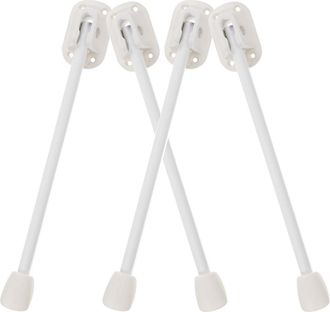 Hemobllo Klappbare M&ouml;belf&uuml;&szlig;e 33cm Robuste Couchtisch und Schreibtischbeine aus Stabilem Material Faltbare Tischbeine mit Selbstverriegelung f&uuml;r Camping und Hei