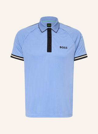 HUGO BOSS Funktions-Poloshirt Active Slim Fit blau