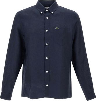 Lacoste Homme, Chemises, Bleu, Taille: M Casual Chemises