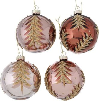 Boltze Boltze Eliona Weihnachtskugel Sortiert 8 cm (1 St&uuml;ck)