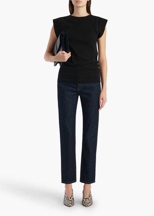 Khaite Womens Jean Finley En Denim Blue