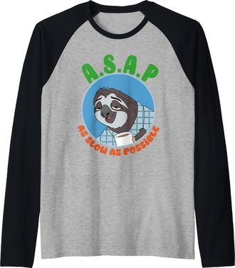 Disney Zootopia 2 Flash Sloth Slow Raglan