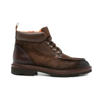 Santoni Homme, Chaussures, Brun, Taille: 40 EU Lace-up Bottes