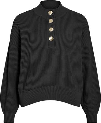 Vila Viching Crew Neck L/S Knit Top - Noos