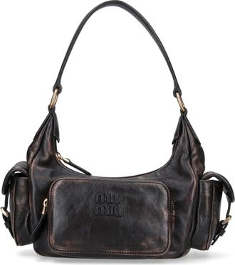 Miu Miu Kleine Schultertasche Pocket