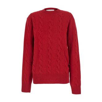 Ami De Coeur Rundhals-Pullover - - Knitwear - Herren - Rot - XS