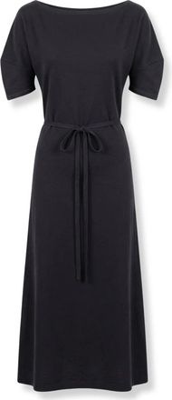 Christophe Lemaire Femme, Robes, Bleu, Taille: 40 FR Robe &agrave; &eacute;paules d&eacute;nud&eacute;es et taille nou&eacute;e