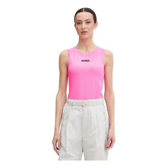 Bogner Manya Ribbed Tank Top - Femme - Tops - Rose - Taille: 36 FR