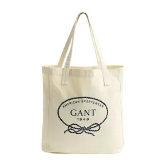 GANT Femme, Sacs, Beige, Taille: ONE Size Sac fourre-tout en tissu