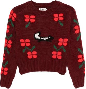 Bode pull à motif en jacquard - Marron