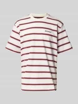 Dickies T-Shirt mit Streifenmuster und Rundhalsausschnitt