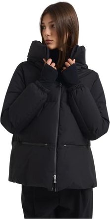 Herno Femme, Vestes, Noir, Taille: 36 FR Doudoune Courte Laminar Noire