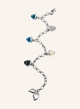 Tamara Comolli Tamara Comolli Armband Bracelet Mikado Flamenco Charm Ocean With Diamond Pav&eacute; Ocean Mit Diamond Pav&eacute; silber