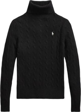 Polo Ralph Lauren Pulls &agrave; col roul&eacute; - Femme - Pulls - Noir - Taille: 40 FR